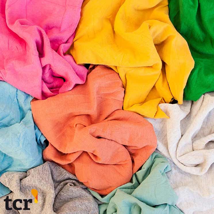 Limpieza industrial. Trapos de algodón para limpiar. TCR Ecommerce B2B